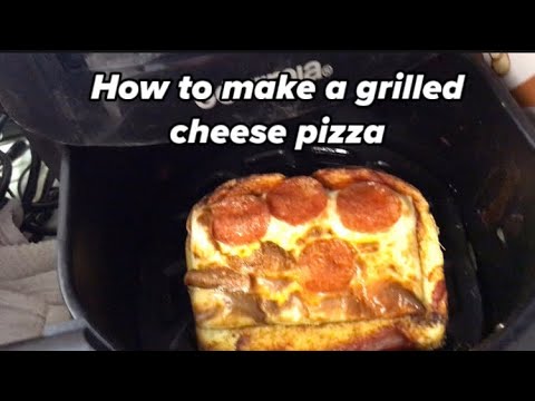 how to make a grilled cheese pizza @Chef__Tyler - YouTube