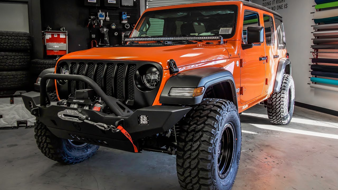 Customizing 2018 JEEP JL / HOW WE DID IT!! - YouTube