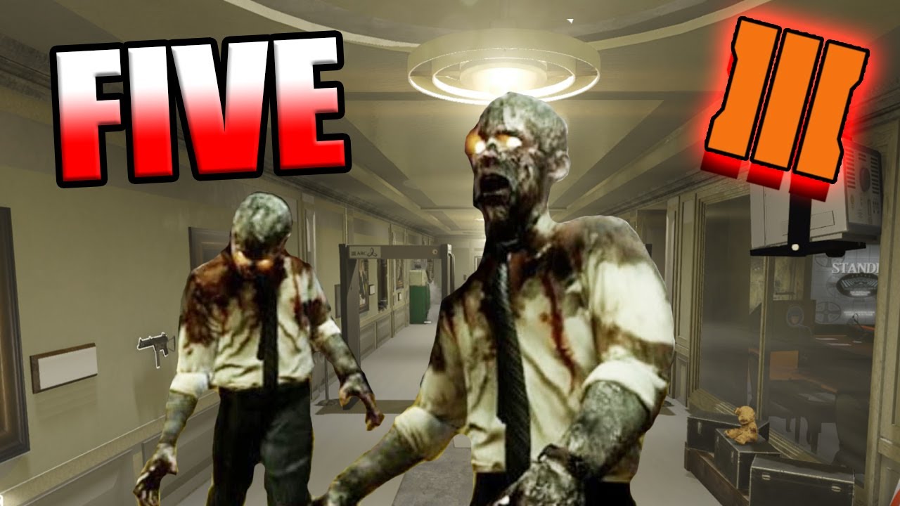 "FIVE" Remastered On Black Ops III Zombies (COD BO3 Zombies) Solo ...