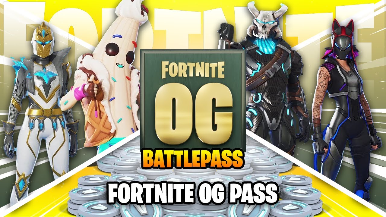 EVERYTHING *NEW* in the FORTNITE OG BATTLEPASS! Is it Worth it ...