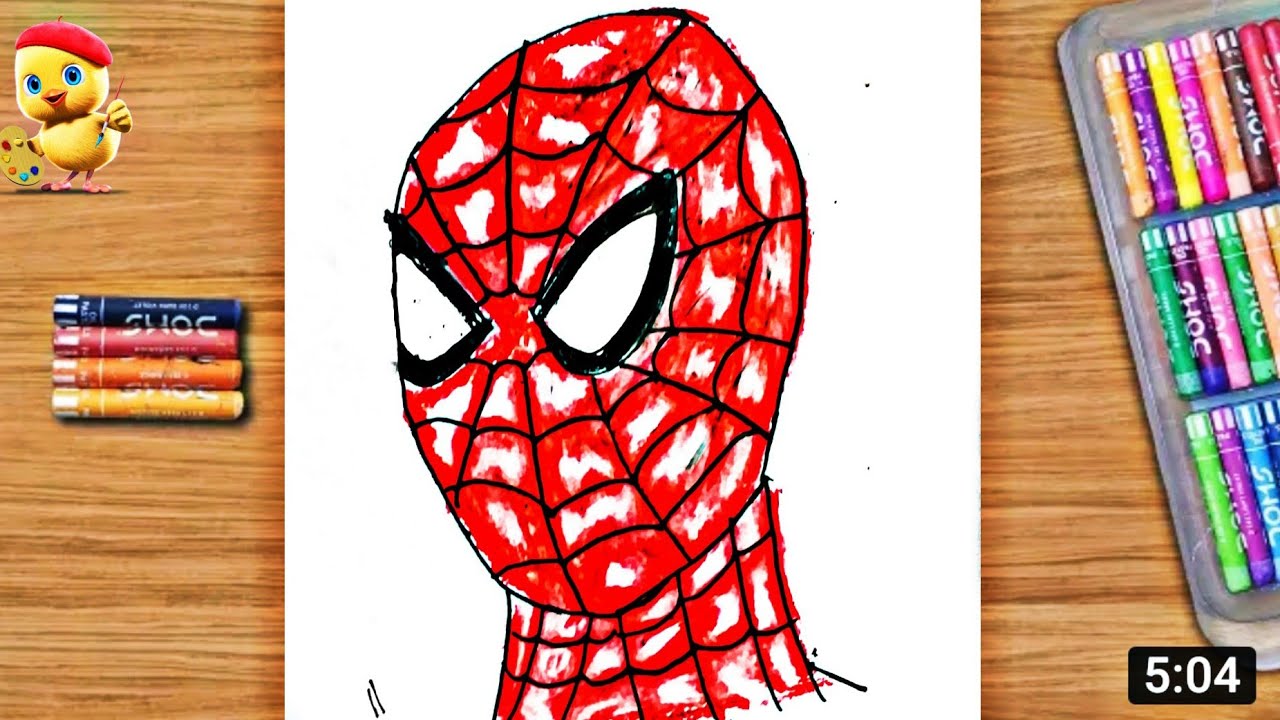 How to draw spindar-man . #artist #darwing #spiderman #artdrawing # ...