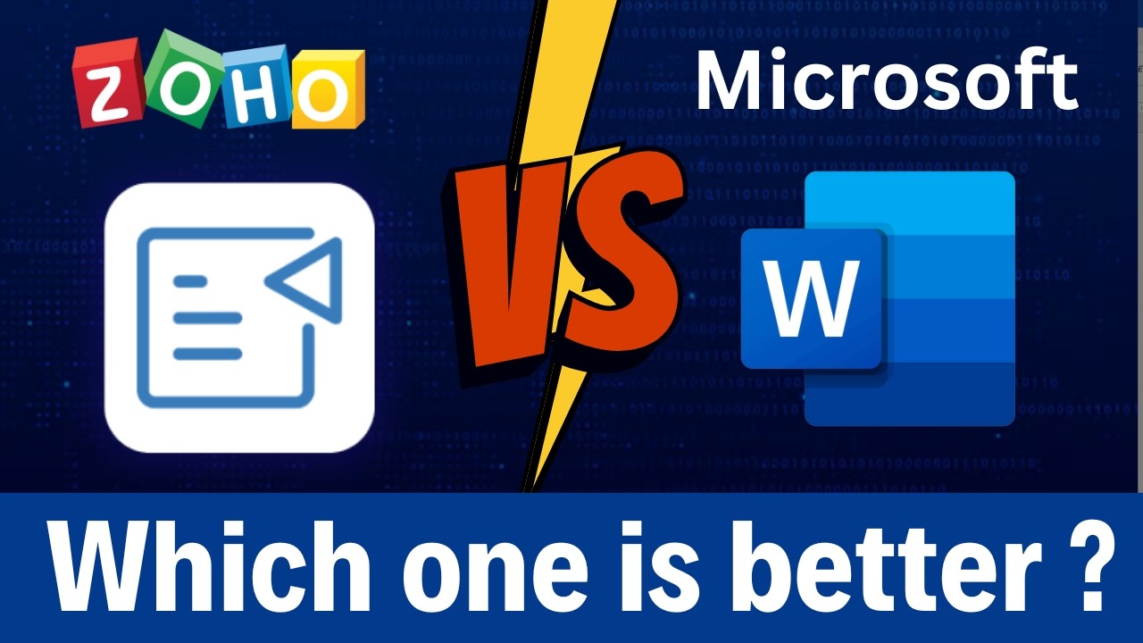 Microsoft Word versus Zoho Writer: A Better Free AI-Powered Alternative ...