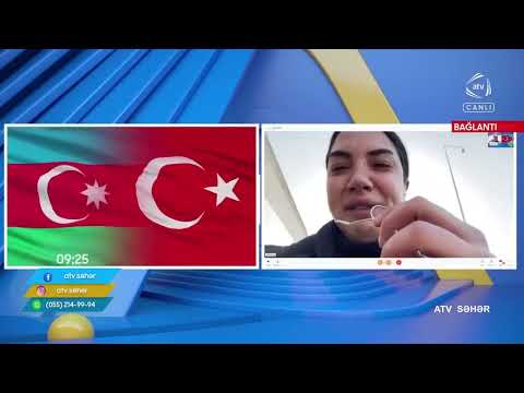 Fulya Öztürk Azerbaycan kanalına konuştu : İyi ki varsın can Azerbaycan