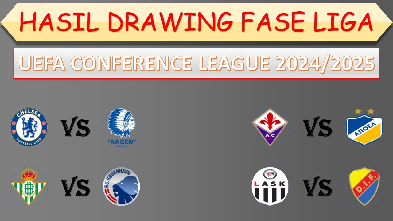 Hasil Drawing Fase Liga Uefa Conference League 2024/025 │ UEFA ...