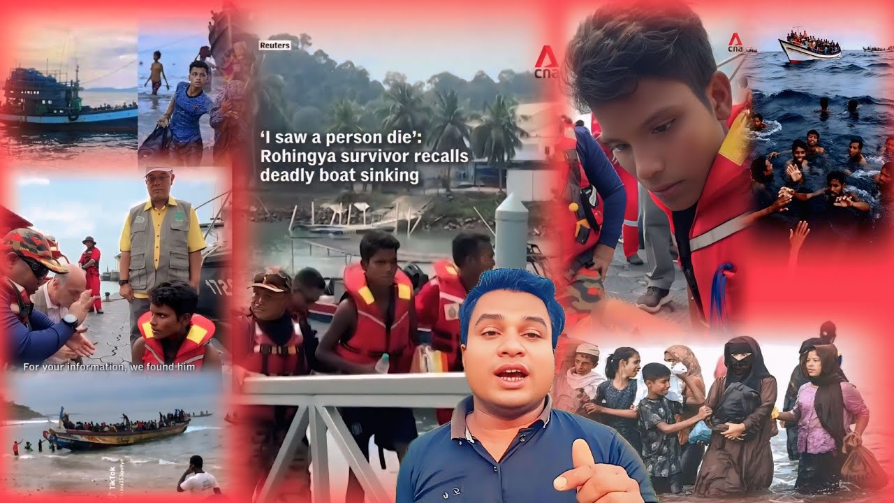 Many Rohingyas are drowning while going to Malaysia explain by Jahangir ...