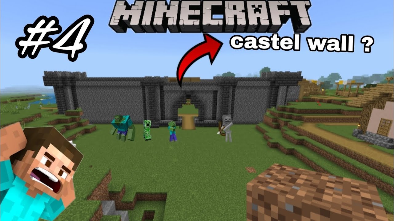 HOW TO MAKE A CASTEL WALL ? EP-4 - YouTube