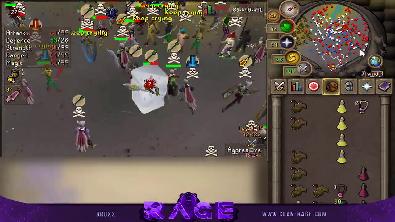 [OSRS] Clan Rage Reduce Rot&Ez To 1 Item - YouTube