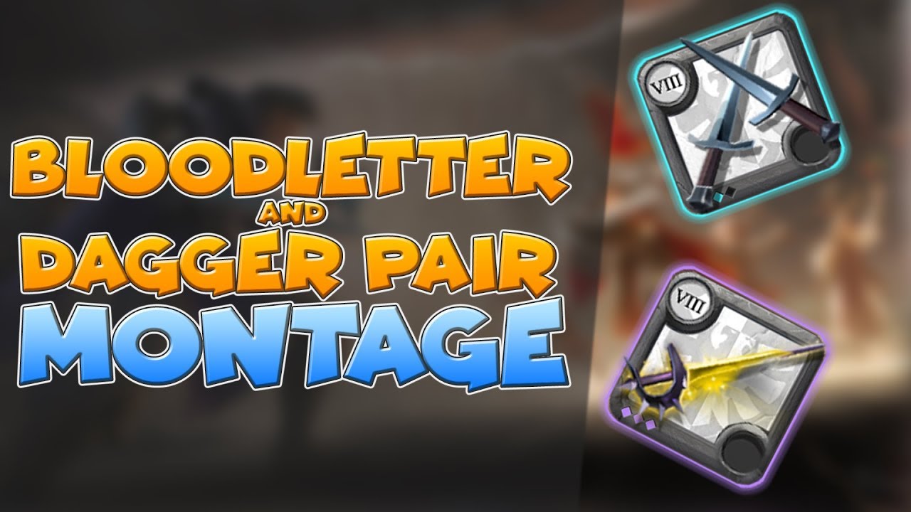 Albion Online - Bloodletter and Dagger Pair PvP Montage - YouTube