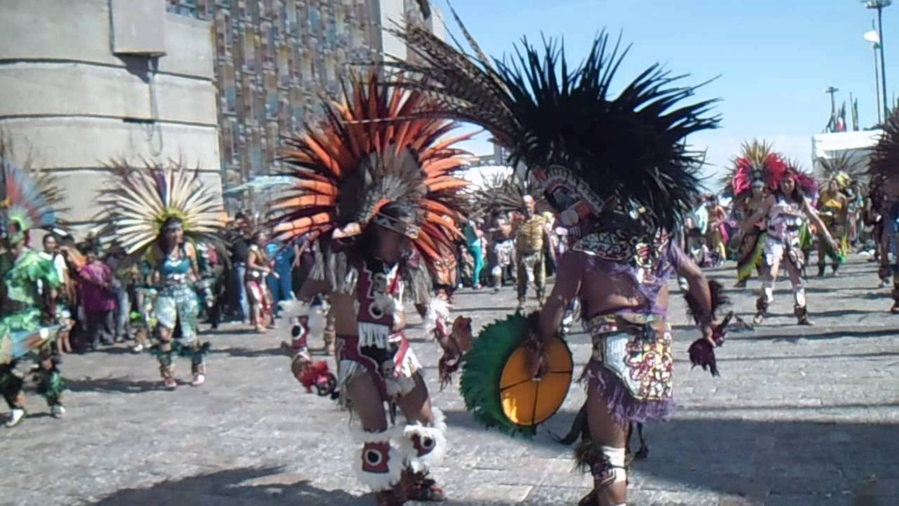 DANZA AZTECA, LA VIRGEN DE GUADALUPE 12 DE DIC 2013 - YouTube