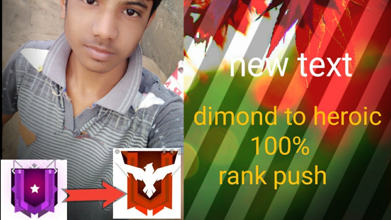 Rank push tips in free fire - YouTube