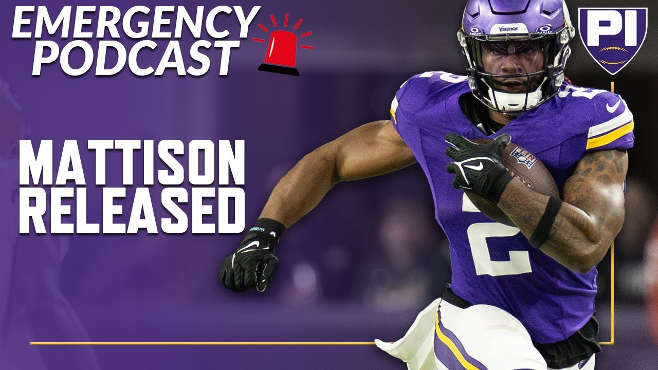 Vikings release Alexander Mattison -- is Ty Chandler RB1? - YouTube