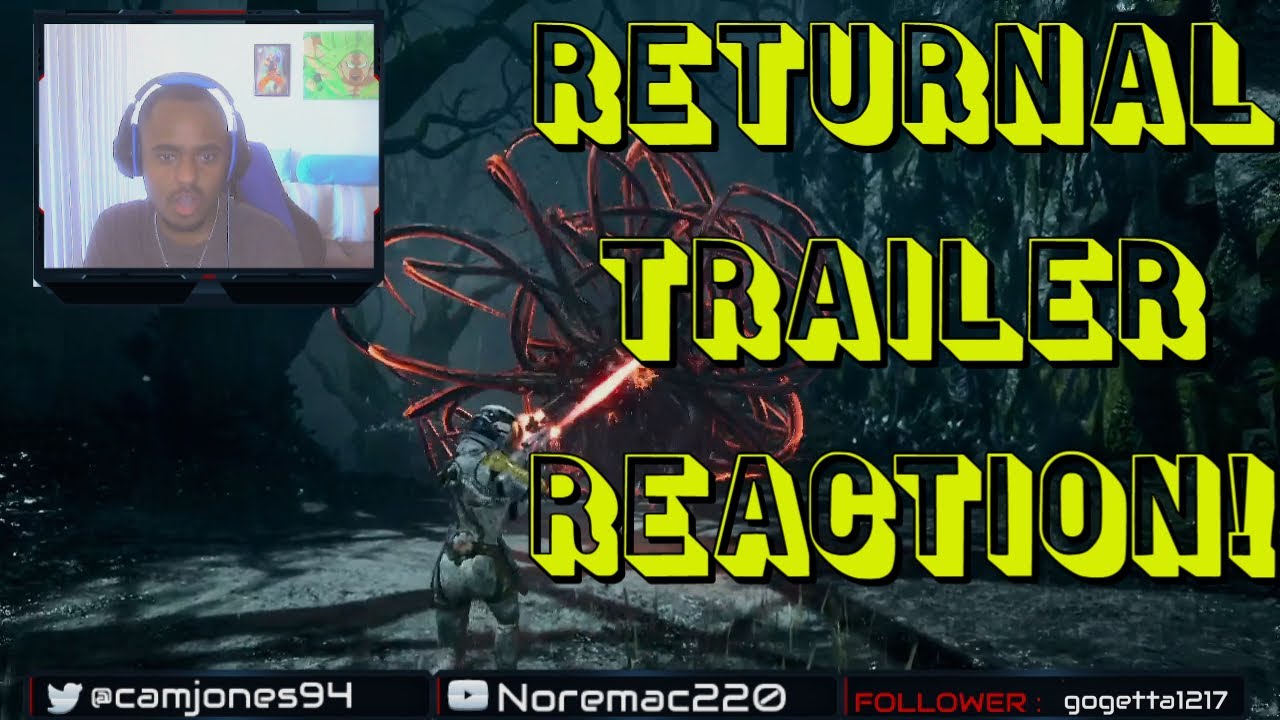 Returnal Trailer Reaction! - YouTube