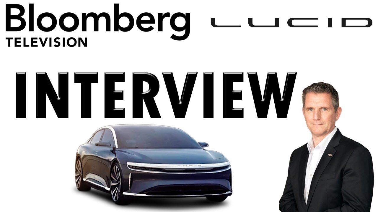 Lucid CEO REVEALS EV Future in Exclusive Interview at Panasonic’s Mega ...