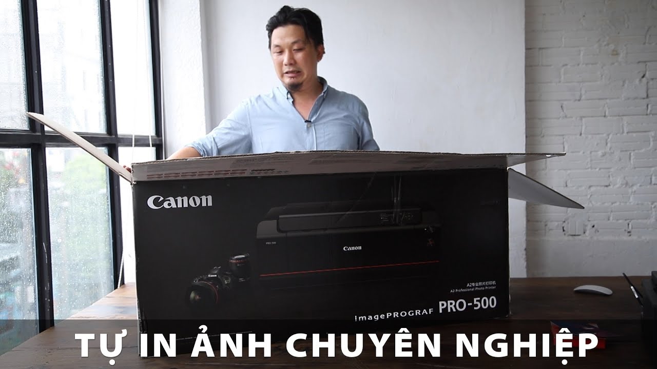 TỰ IN ẢNH CHUYÊN NGHIỆP VỚI CANON PRO - 500 - YouTube