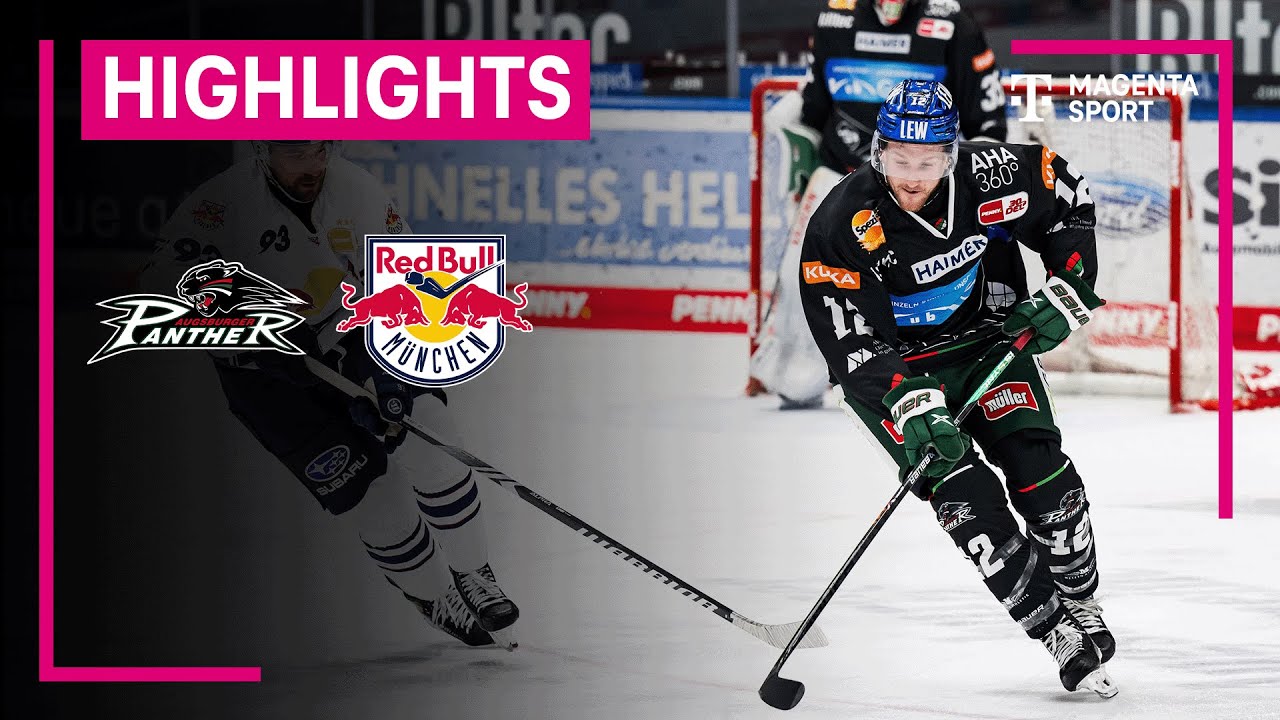 Augsburger Panther - EHC Red Bull München | PENNY DEL | MAGENTA SPORT ...