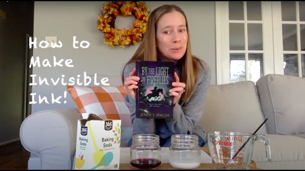 How to make invisible ink! - YouTube
