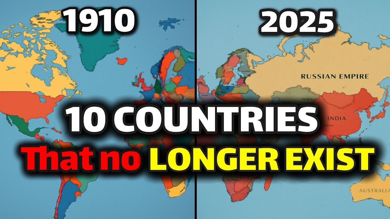 Top 10 Countries That No Longer Exist | Shocking Histories of Lost ...