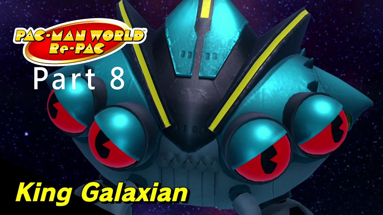 Pacman World, Re-pac, Part 8, King Galaxian - YouTube