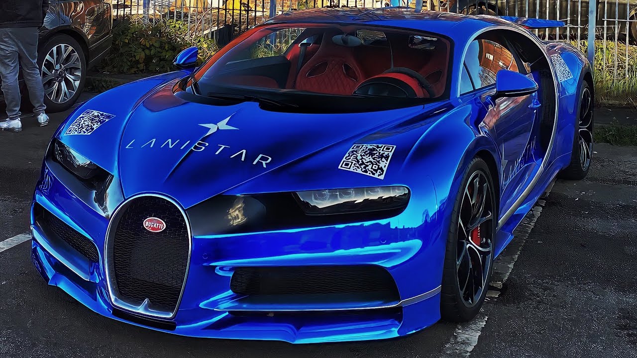 Lord Aleem Wrapped His Bugatti CHROME BLUE! - YouTube