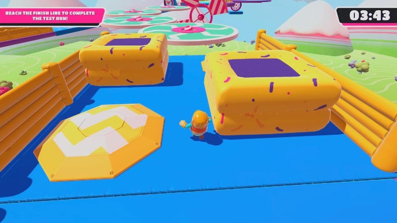 Fall Guys Spinning Slides - YouTube