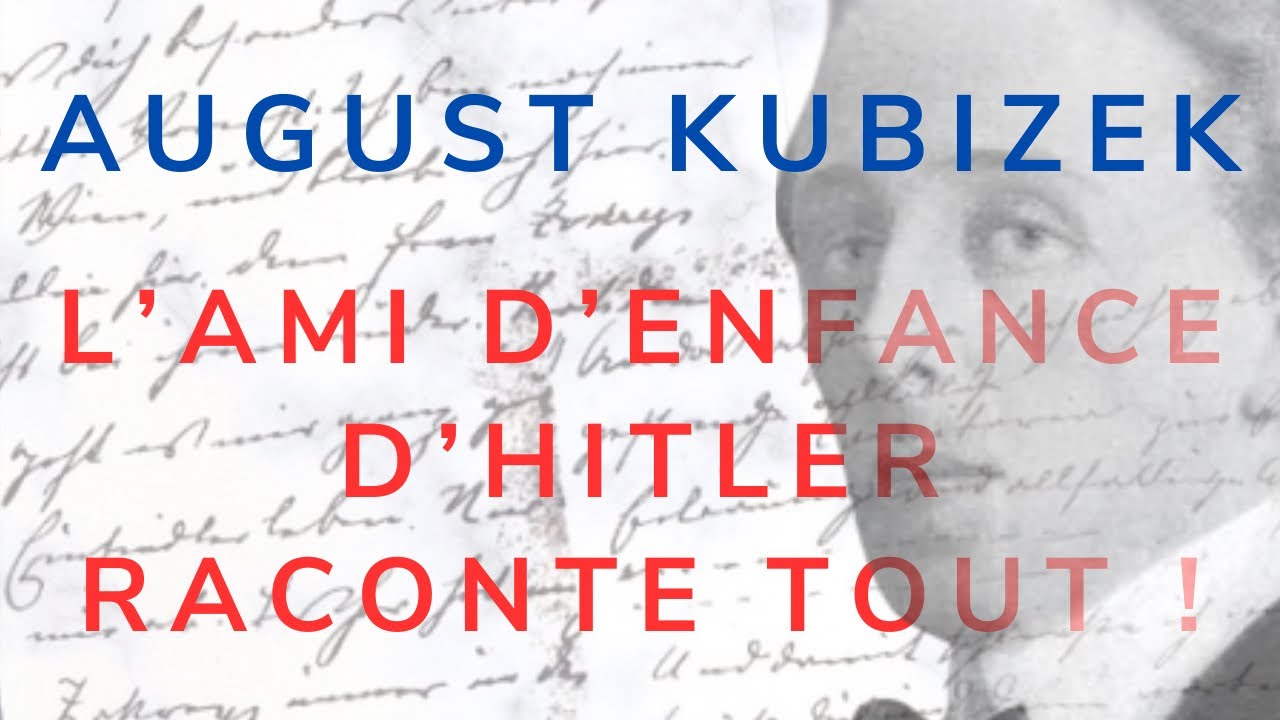 Kubizek : L’ami d’enfance d’Hitler se confie sur sa jeunesse - YouTube