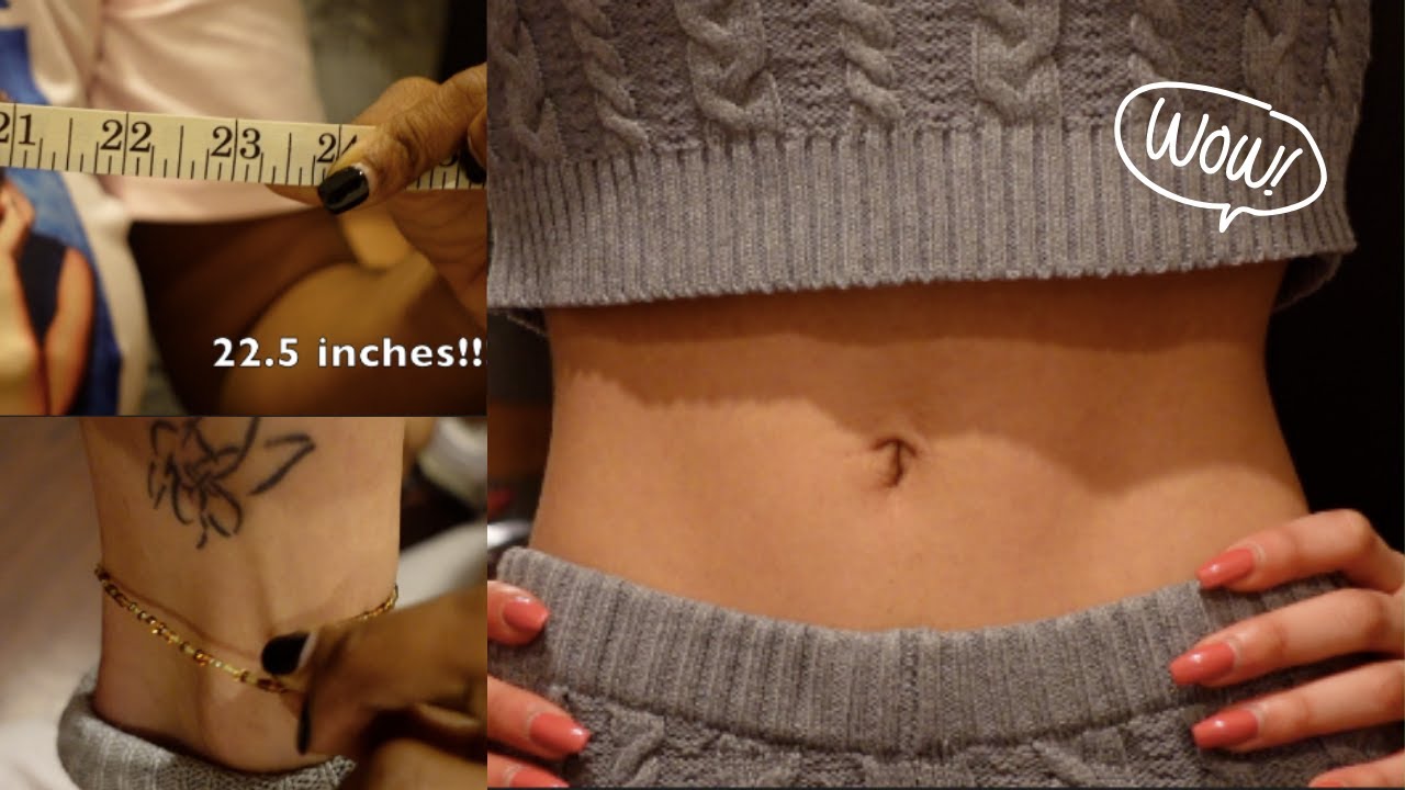 Installing African Waist Beads on her 22 INCH WAIST** 😱 - YouTube