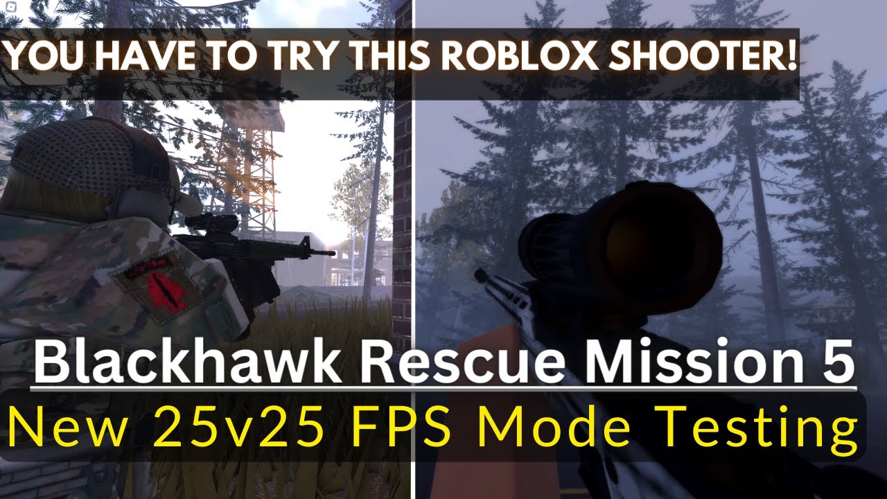 25v25 Testing My Thoughts/30 min HD Footage | Blackhawk Rescue Mission ...