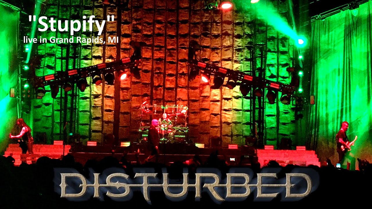 Disturbed "Stupify" live in Grand Rapids, MI 5/24/2016 - YouTube