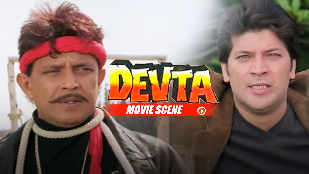 Mithun Chakraborty Saves Aditya Pancholi | Devta Movie Scene - YouTube