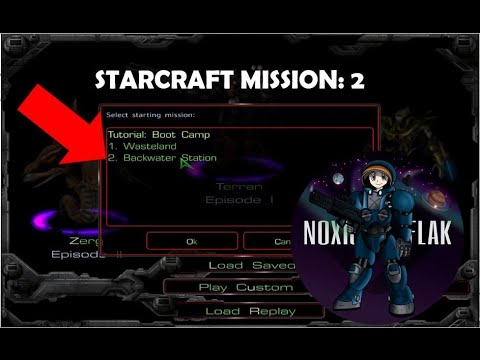 StarCraft Mission 2 Backwater Station - Full playthrough - YouTube