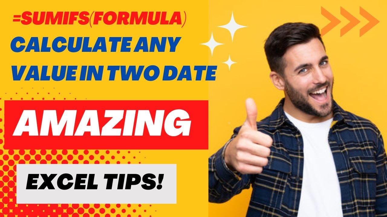 Calculate Any Value Between 2 Date From Multiple Years Data In MS Excel Use Of SUMIFS Formula calculate-any-value-between-2-date-from-multiple-years-data-in-ms-excel-use-of-sumifs-formula