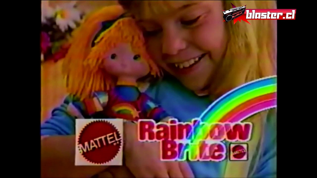 Comercial Juguetes Rainbow Brite Mattel Chile 1985 - YouTube