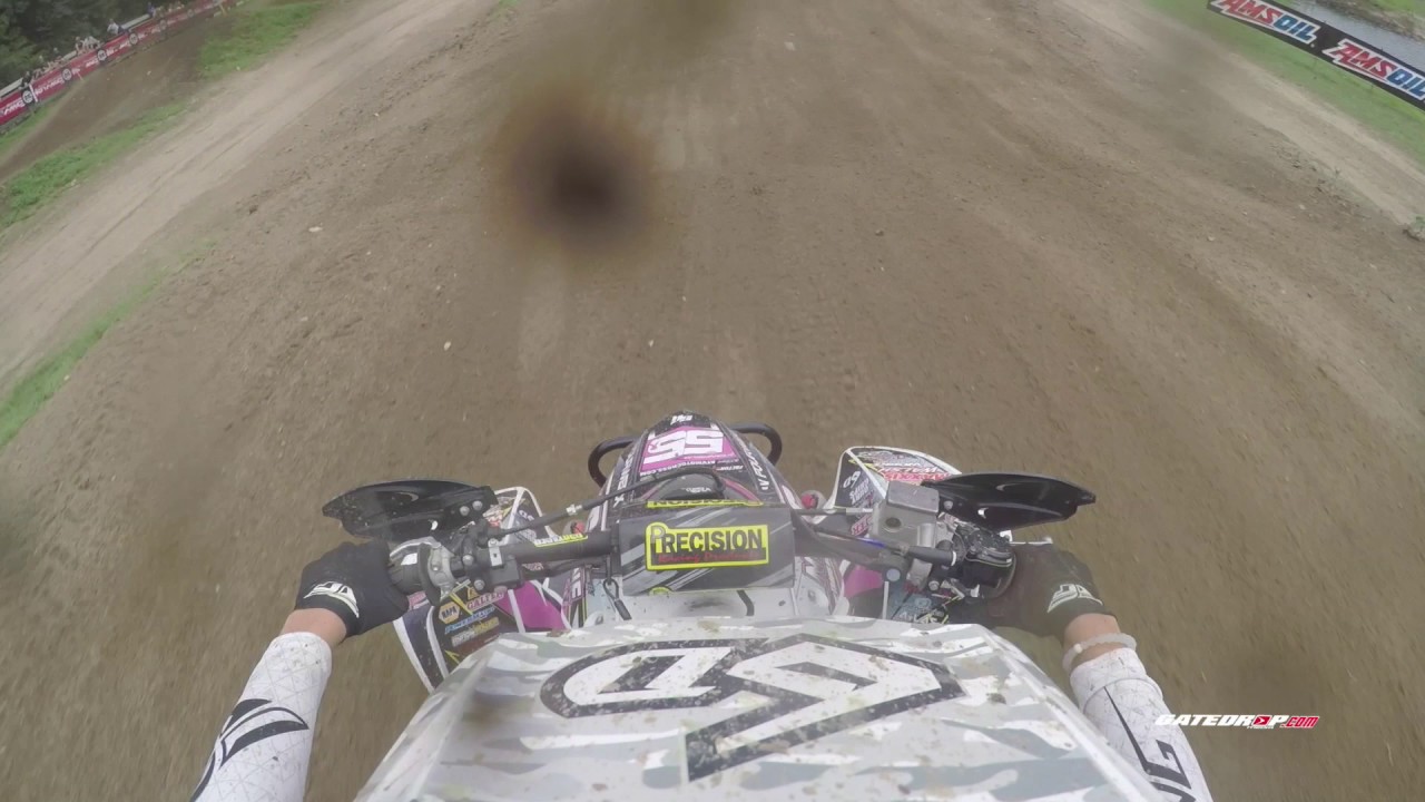 Logan Stanfield ATVMX Loretta's Helmet Cam GOPRO - YouTube