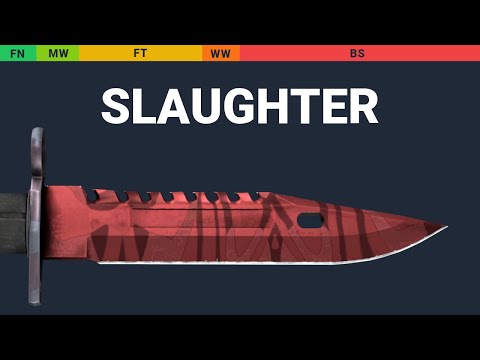 M9 Bayonet Slaughter - Skin Float And Wear Preview
