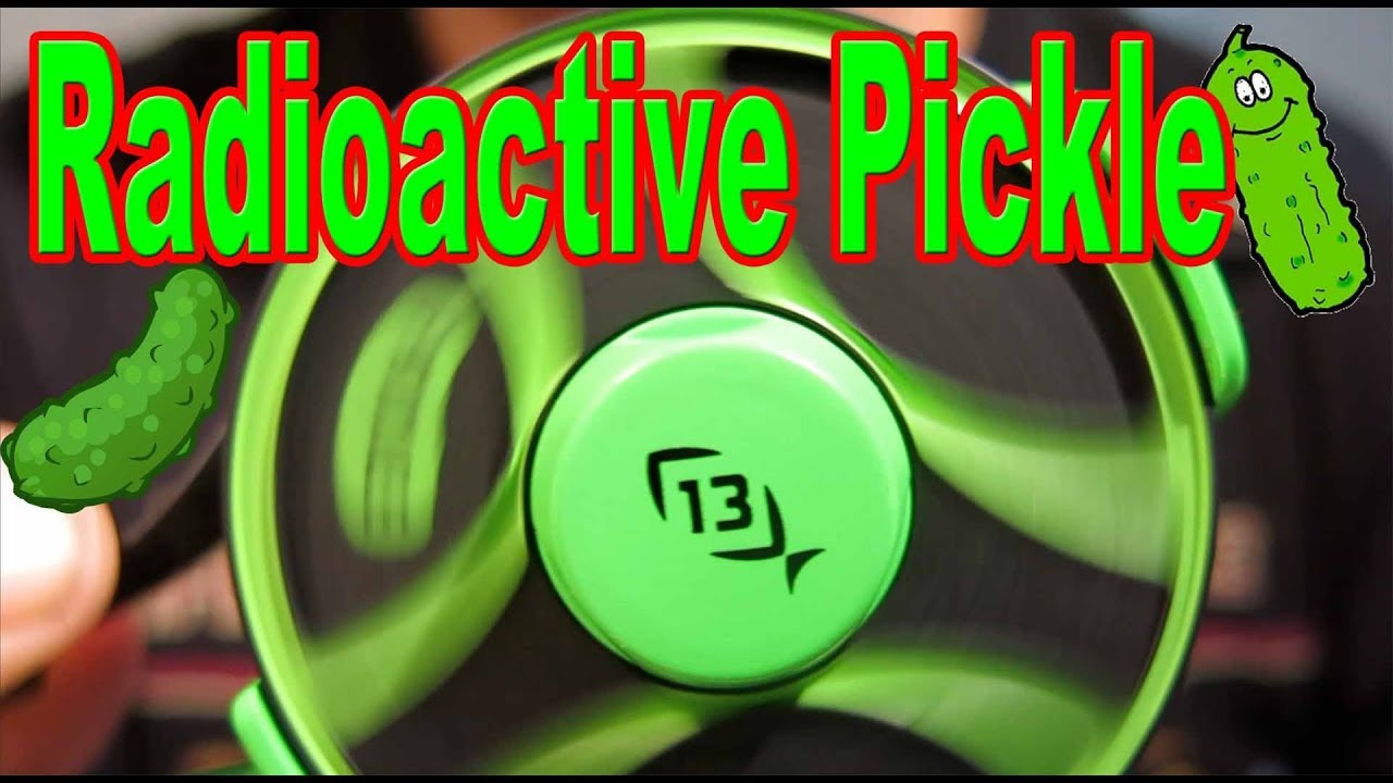 13 Fishing Radioactive Pickle Ice Combo Initial Set Up - YouTube