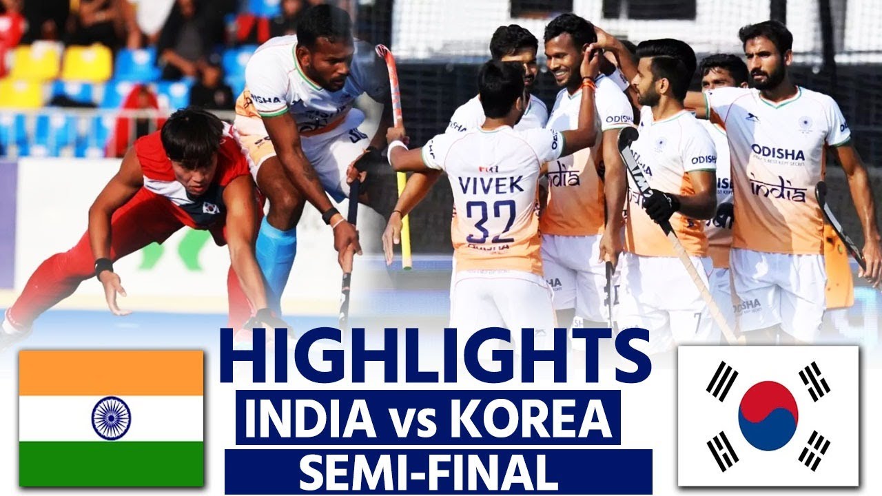 Asian Champions Trophy 2024 | India vs Korea Semi Final Match ...