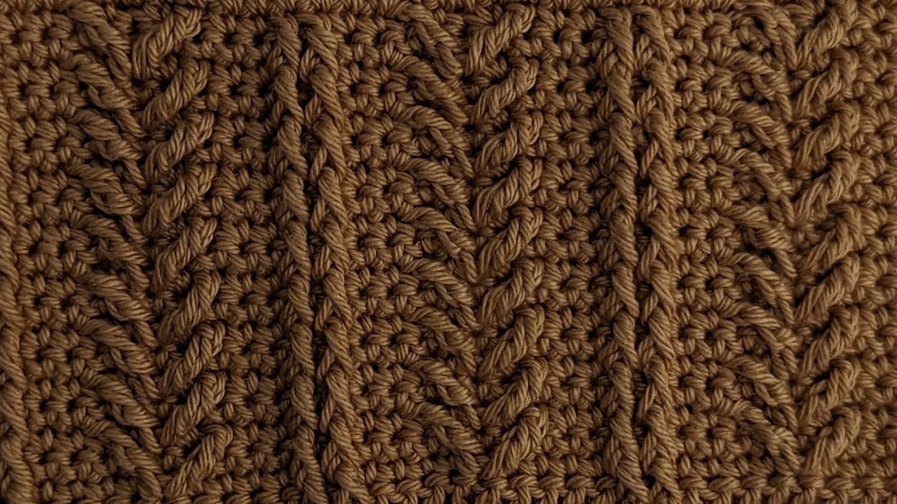 Häkelmuster, Babydecke, nur zwei Reihen, Tutorial, easy, Blanket, only ...