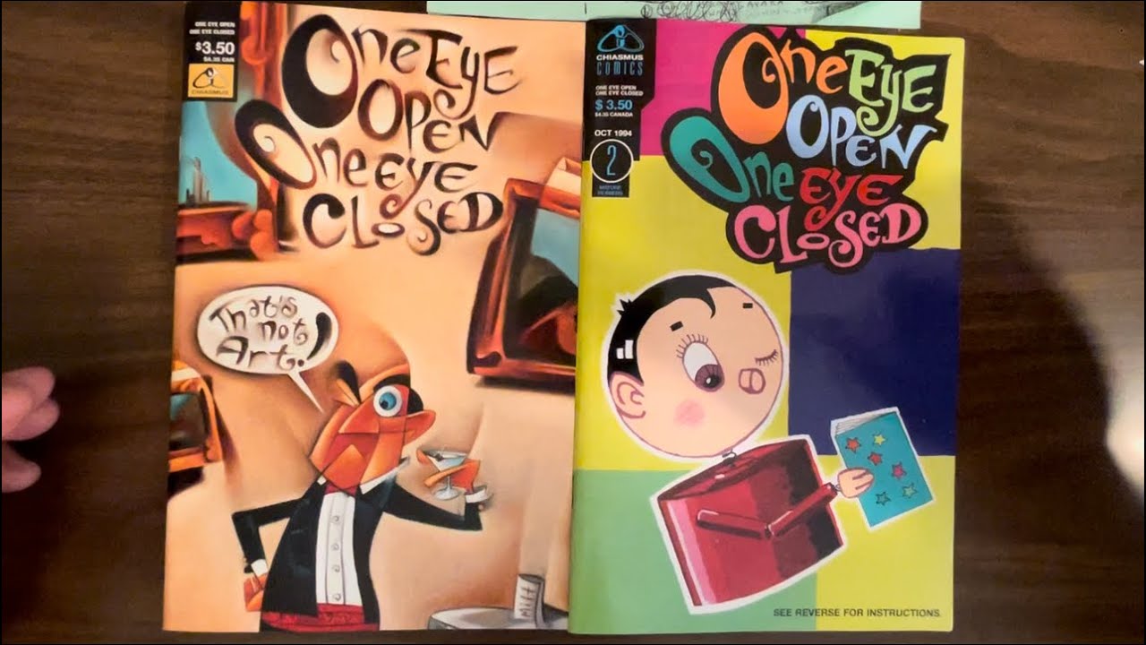 One Eye Open One Eye Closed: decent 1994 anthology. Early Dave Cooper ...