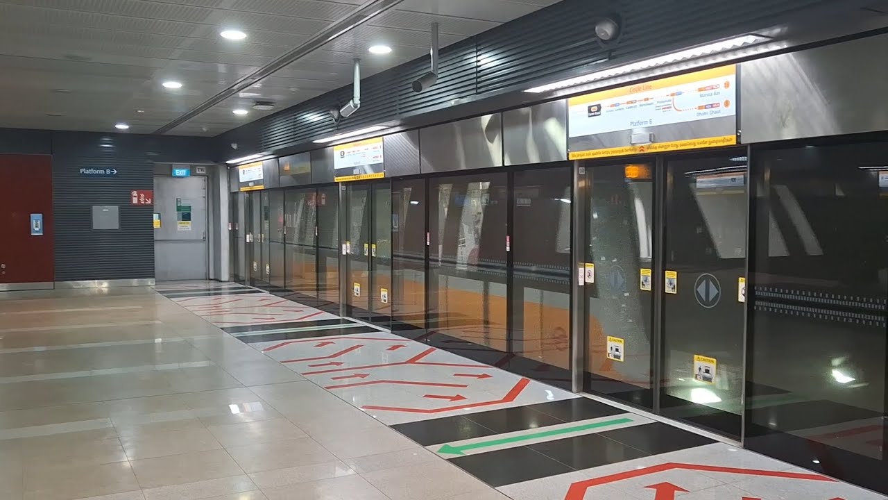 [Daytime mainline test] SMRT ALS C851E - 869 at CC20 Farrer Road (CCL ...