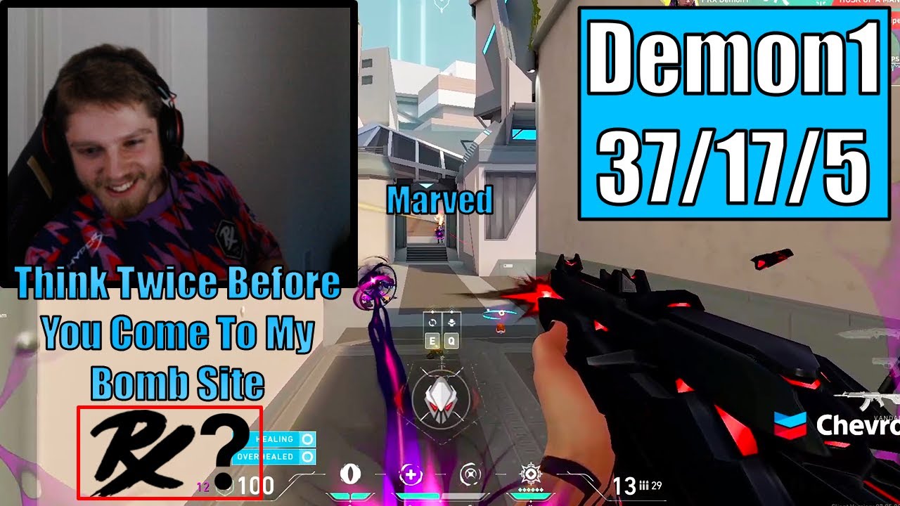 PRX (?) Demon1 Crushed Marved In His Alt Account Will He Join PRX? | In Split | On Reyna ...