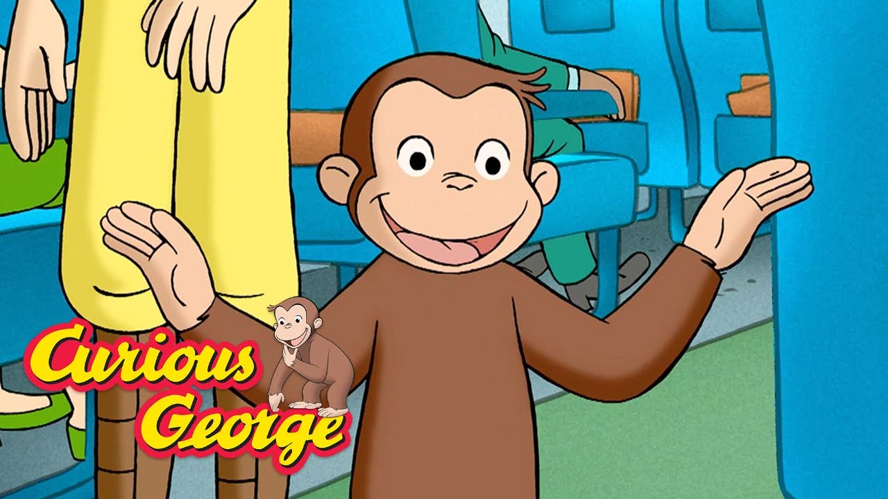 Traveling with George ️ Curious George 🐵 Kids Cartoon Kids Movies 🐵 ...