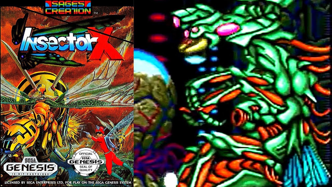 Insector X (Sega Genesis) - Final Boss (No Damage). - YouTube
