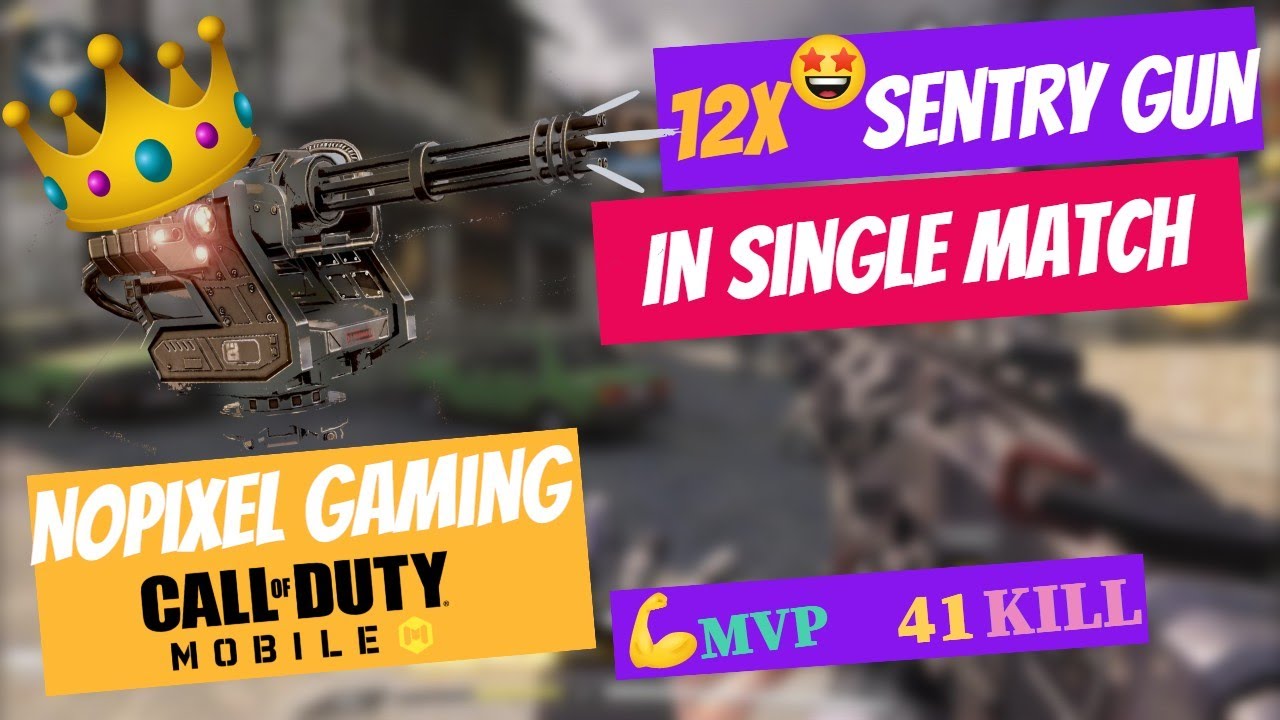 😱 Insane 12x Sentry Gun in COD Mobile - YouTube