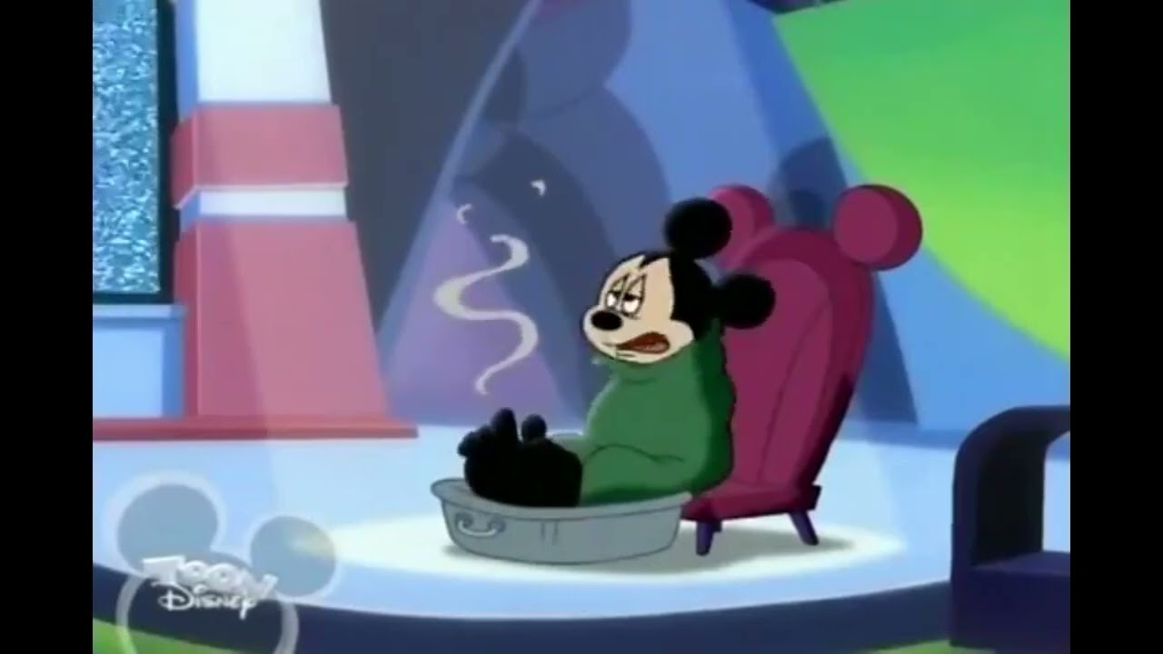 Mickey's sneeze of doom - YouTube