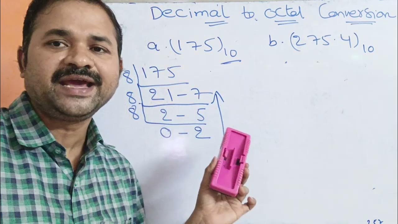 Decimal to Octal Conversion || Digital logic design || DLD ...