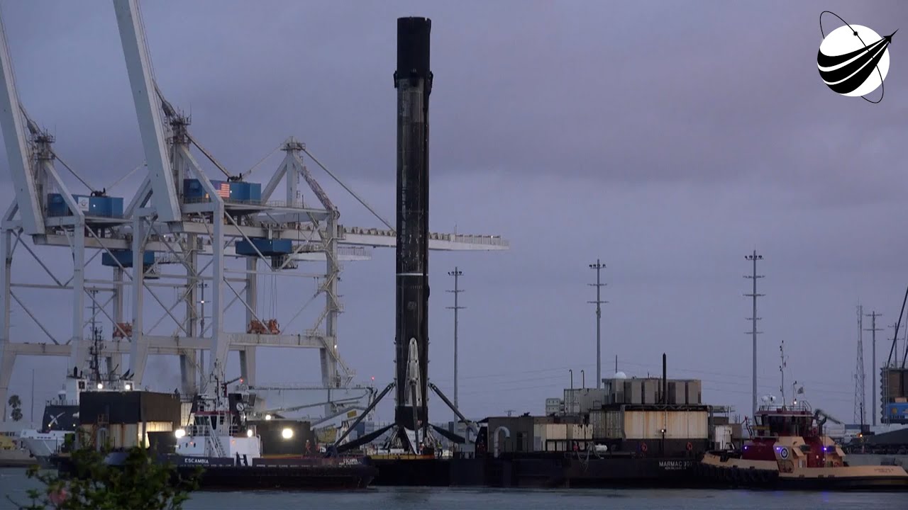 SpaceX - Historic 12 Flight Booster Returns - B1051.12 - YouTube