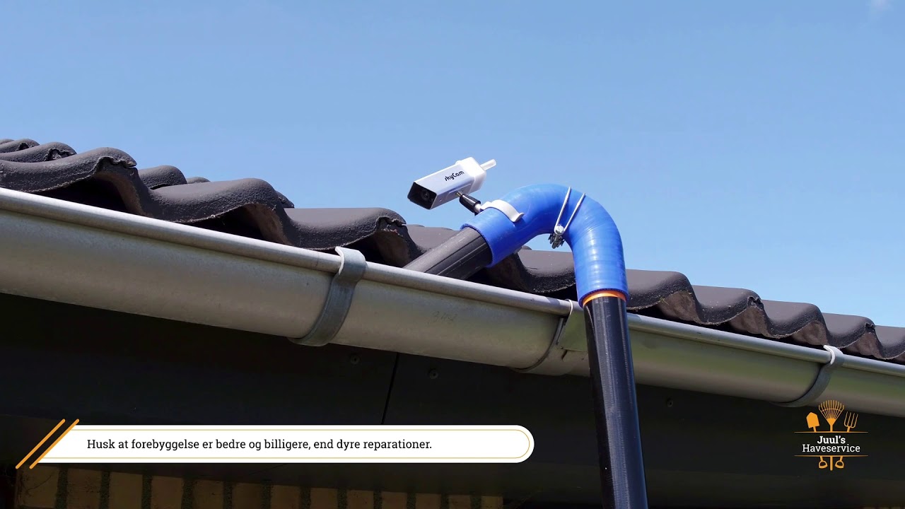 Juuls Haveservice - Vi renser dine tagrender. - YouTube