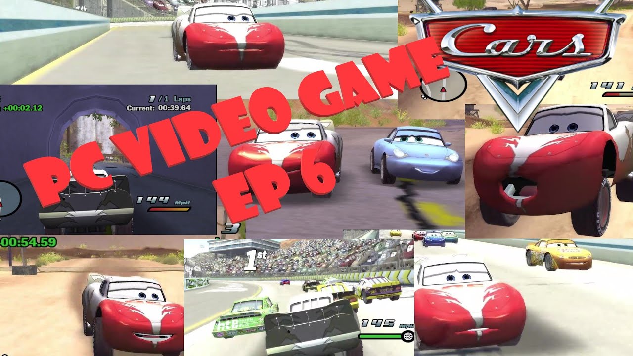 Cars 1 PC video game | EP 6 | Losing my first race and driving with ...