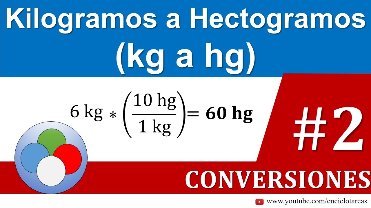Kilogramos a Hectogramos (kg a hg) - parte 2 - YouTube