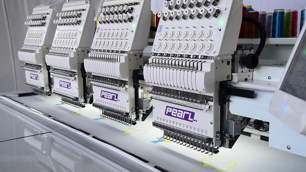1504 PEARL MODEL - tubular style embroidery machines - flat ...